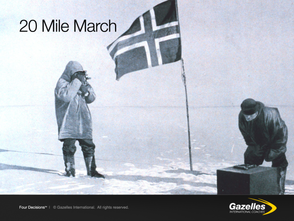 The 20 Mile March Discipline – Great by Choice