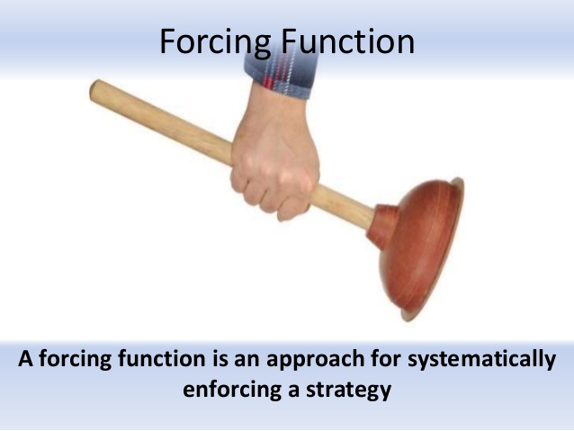 Forcing Function – Help Your Team Achieve More