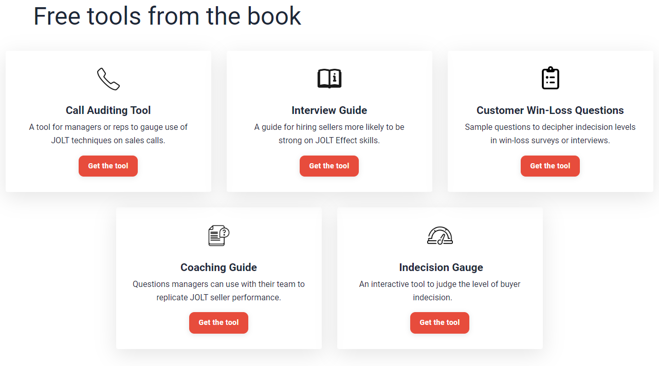 Build a “JOLT Effect” Sales Force