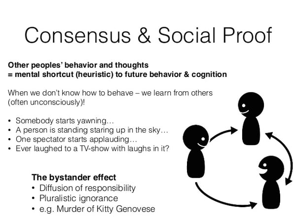 Growth Summit cont. – Persuasion Principle #5 Consensus – Social Proof