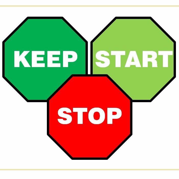 Start, Stop, Keep – Required Annual Planning