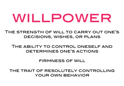 Will-Power versus Why Power