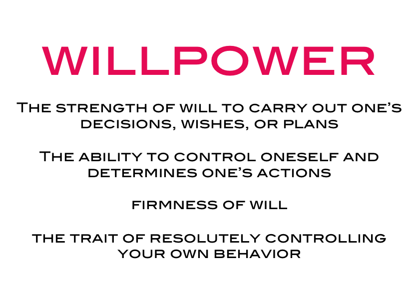 Will-Power versus Why Power